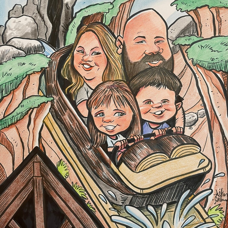 Artist Caricatures - Etsy