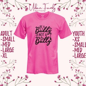 Youth PINK SHIRT DAY Dk Pink Shirt Kindness Anti Bullying - Etsy