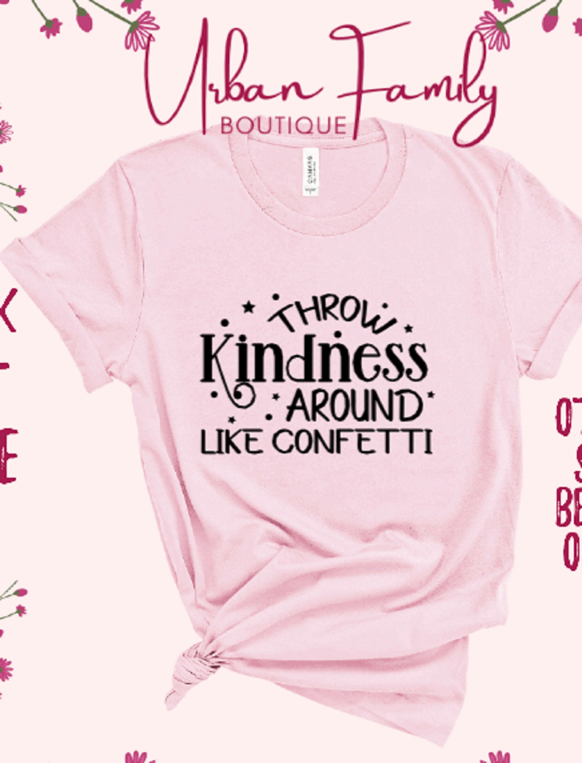 Adult PINK SHIRT DAY Dark Pink Shirt raise Kind Humans Kindness dino ...