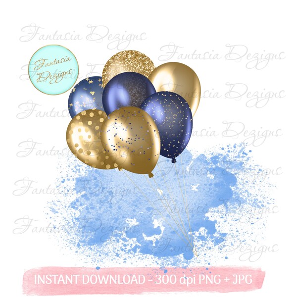 Gold Balloons - Etsy