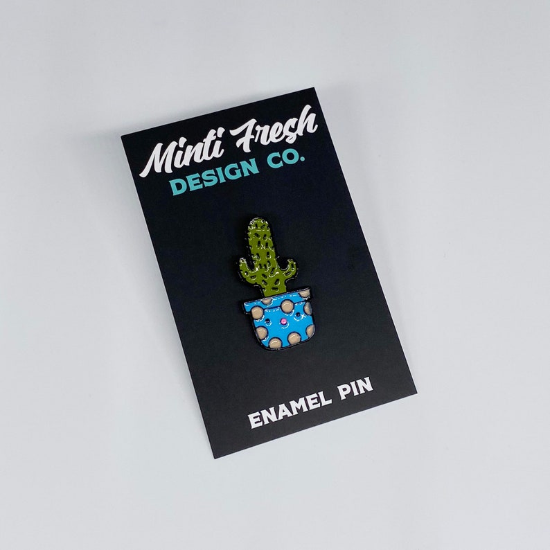 Cactus Enamel Pin / House Plant Enamel Pin / Plant Enamel Pin - Etsy