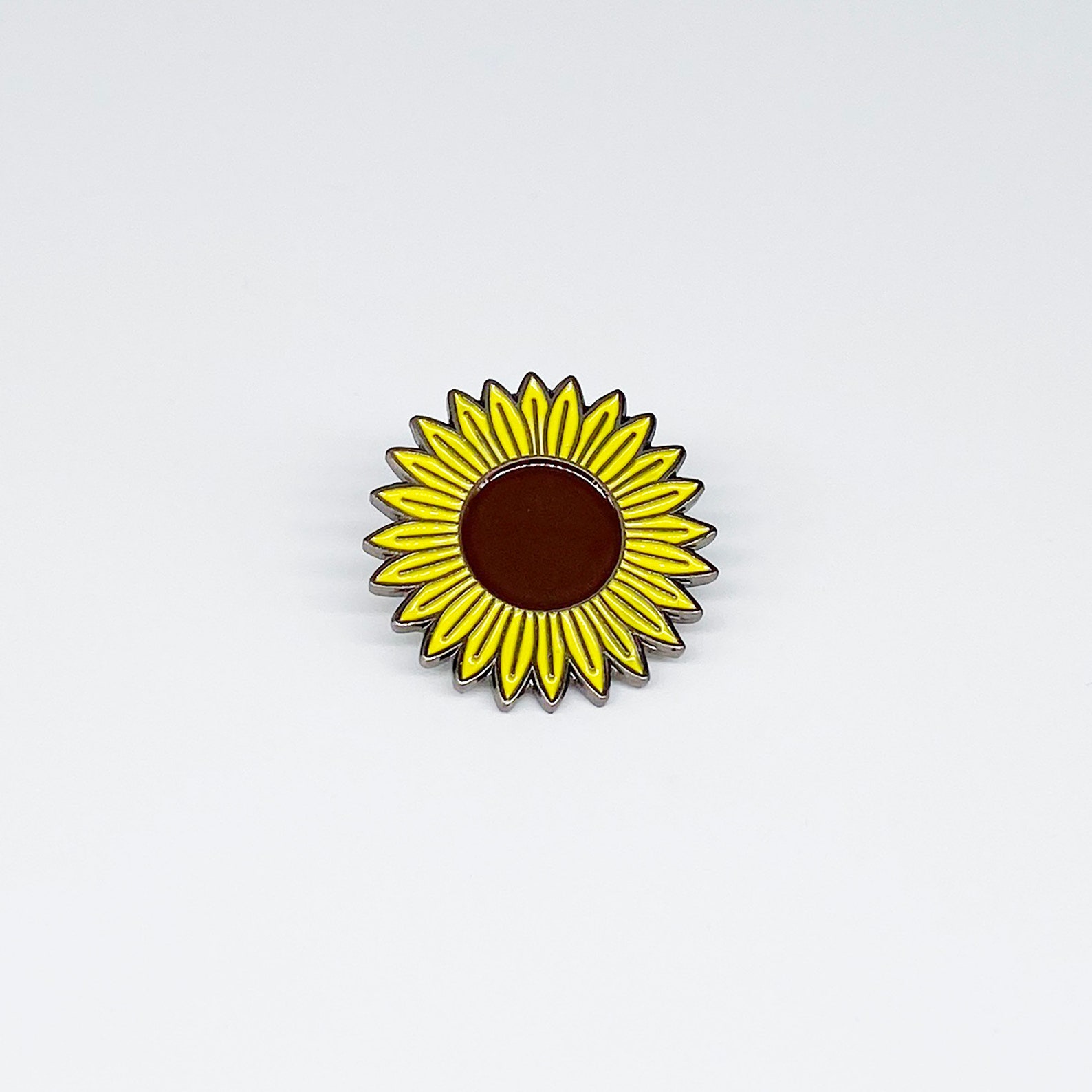 Sunflower Enamel Pin / Flower Enamel Pin / Backpack pin/ | Etsy
