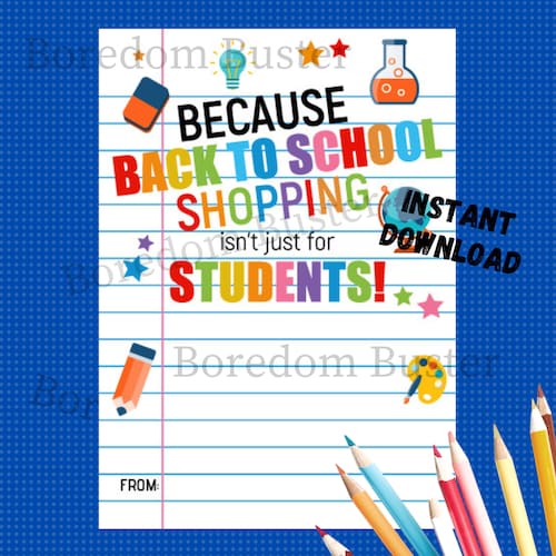 First Day of School Teacher Gift Card Holder Back to School - Etsy