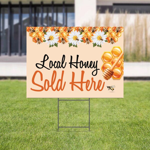 Honey Sign - Etsy