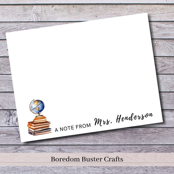 Teacher Stationery - Etsy