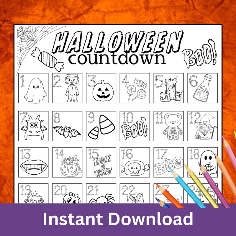 Halloween Countdown - Etsy