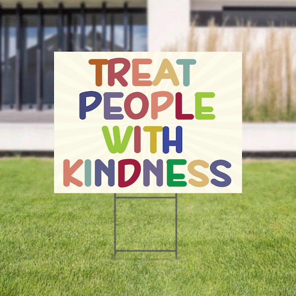 Kindness Sign - Etsy