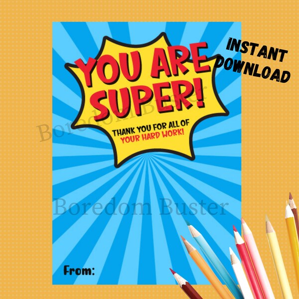 Superhero Staff Week - Etsy