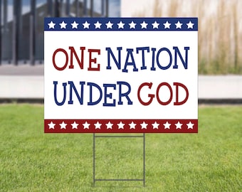 God Bless the USA Yard Sign - Etsy