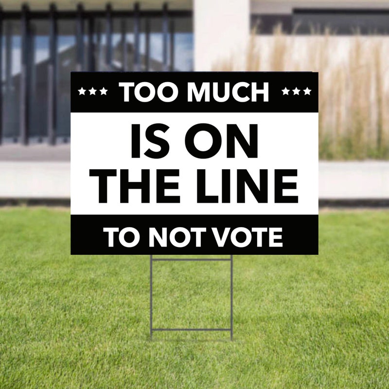 Political Yard Signs - Etsy