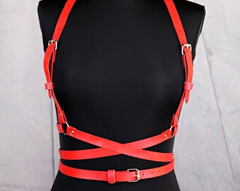 Strappy Body Harness | Etsy