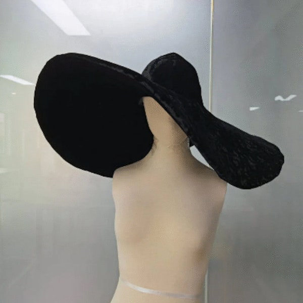 Large Brim Hat - Etsy