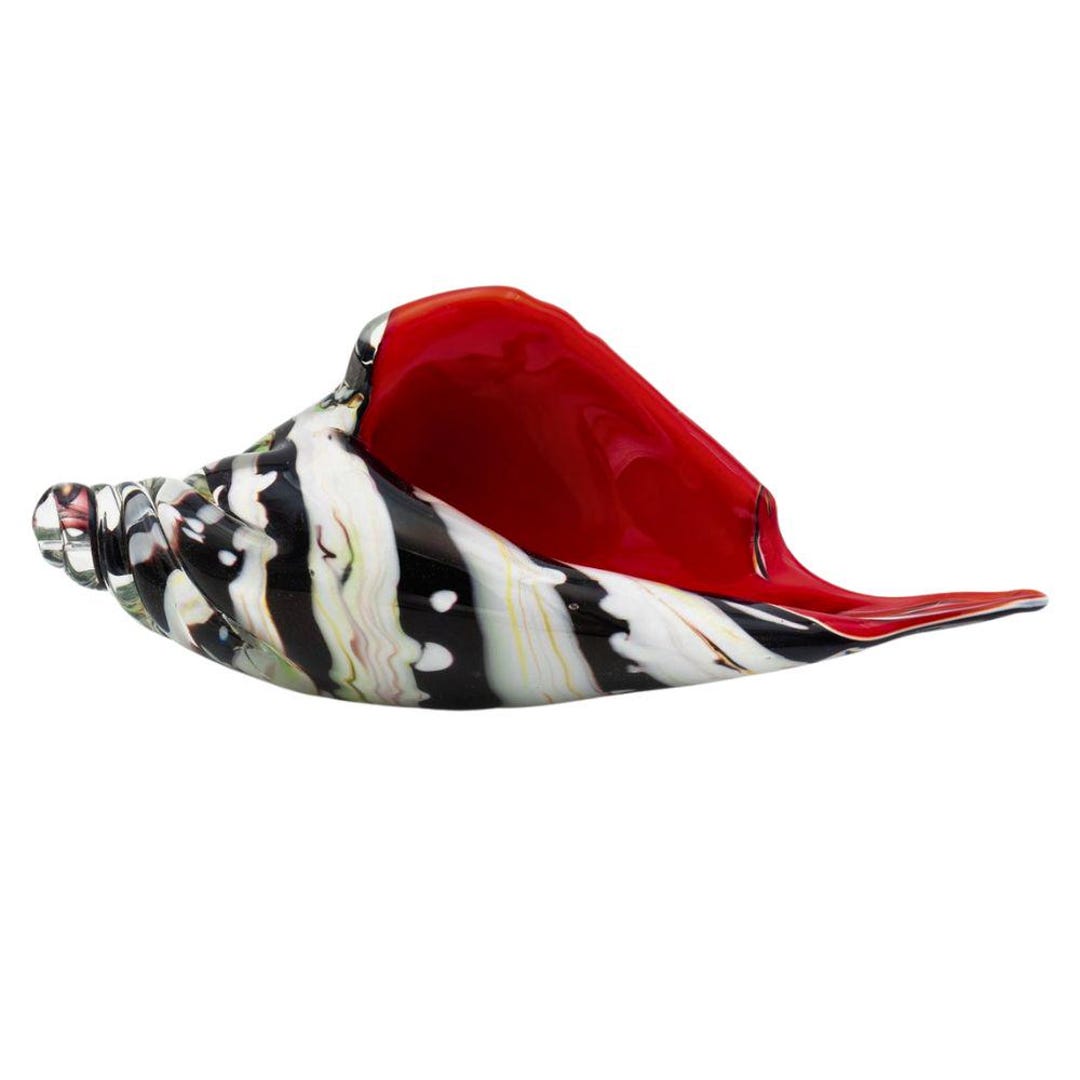 Glass Shell Murano Glass Statue Glass Shell Figurine Shell Sculpture ...