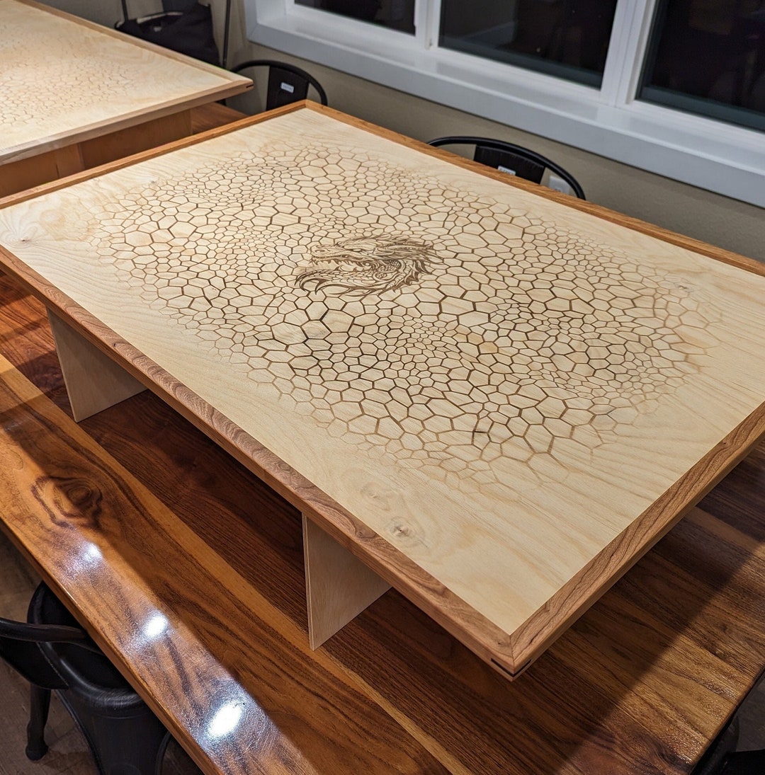 Elevated D&D Battle Map Board: Handcrafted Table Top, Fits 36" X 24 ...