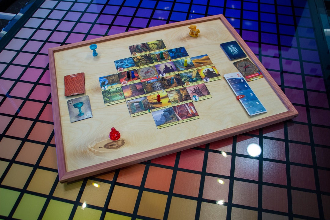 Wooden Board Game Board - Premium Handcrafted Hard Wood - Multiple ...