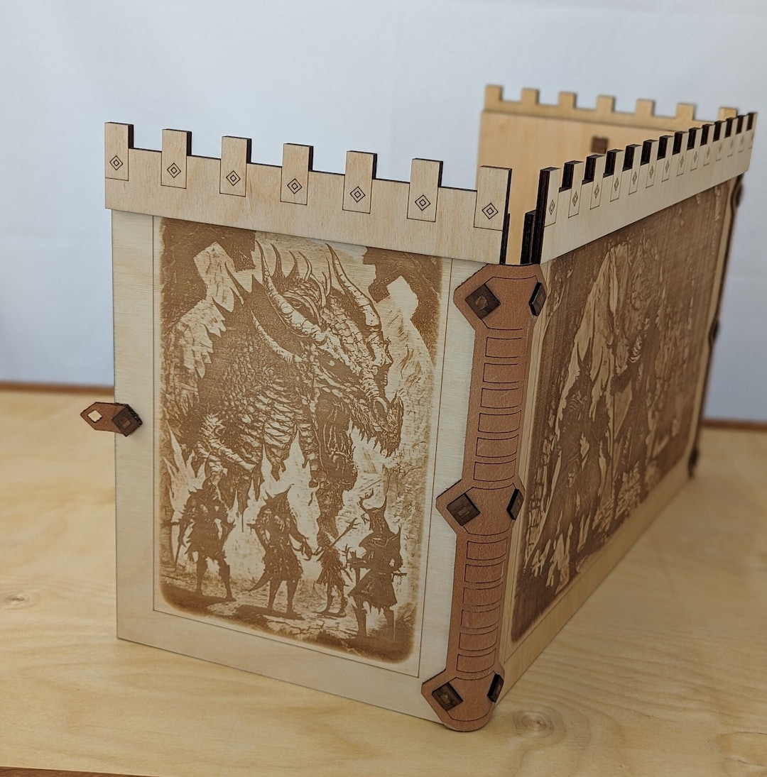 Dungeon Master DM Screen for Dungeons and Dragons - Etsy
