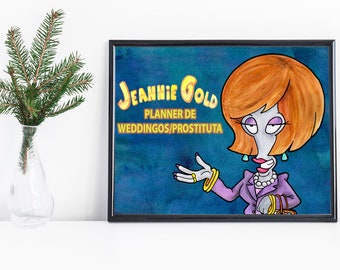 American Dad Roger Disguises Poster