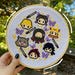 Digital Anime Demon Hunter Cross Stitch Pattern: Sword, Demon, Hunter ...