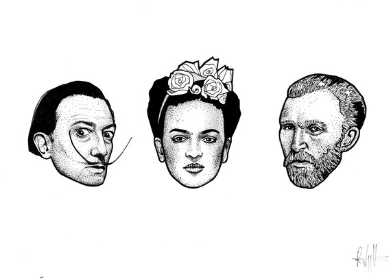 Sale > van gogh frida kahlo > in stock