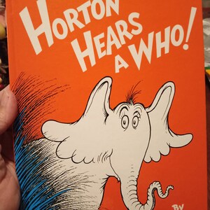 Horton Hears a Who Dr. Seuss - Etsy