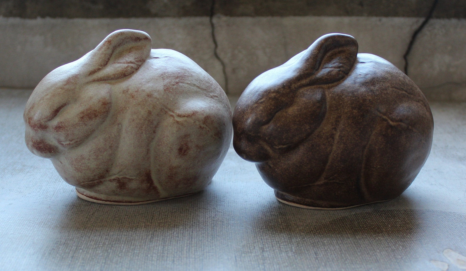 Stoneware Rabbit - Etsy