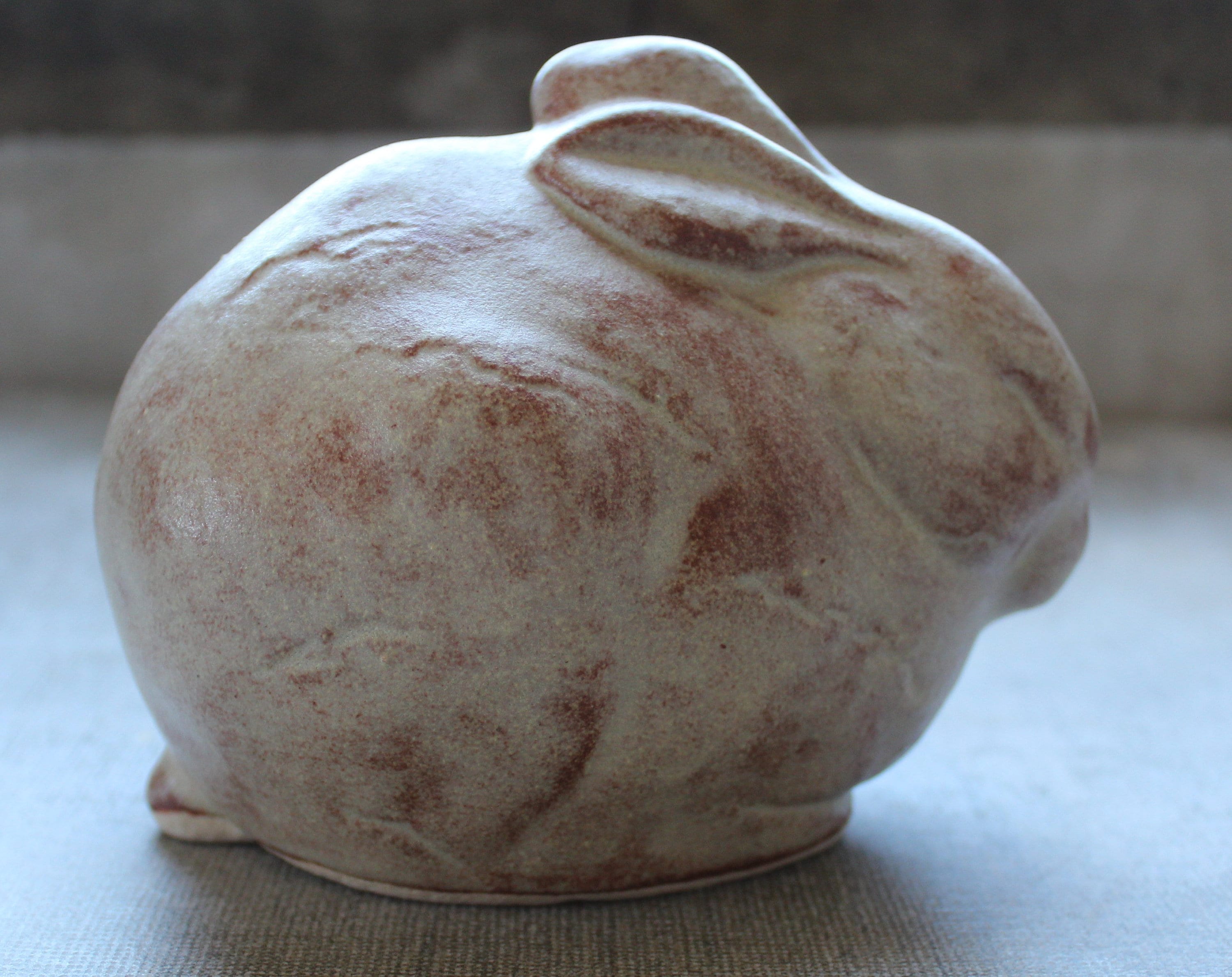 Stoneware Rabbit - Etsy