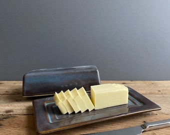 Ceramic Butter Dish Set for Your Table, Handmade Stoneware Pottery - Etsy