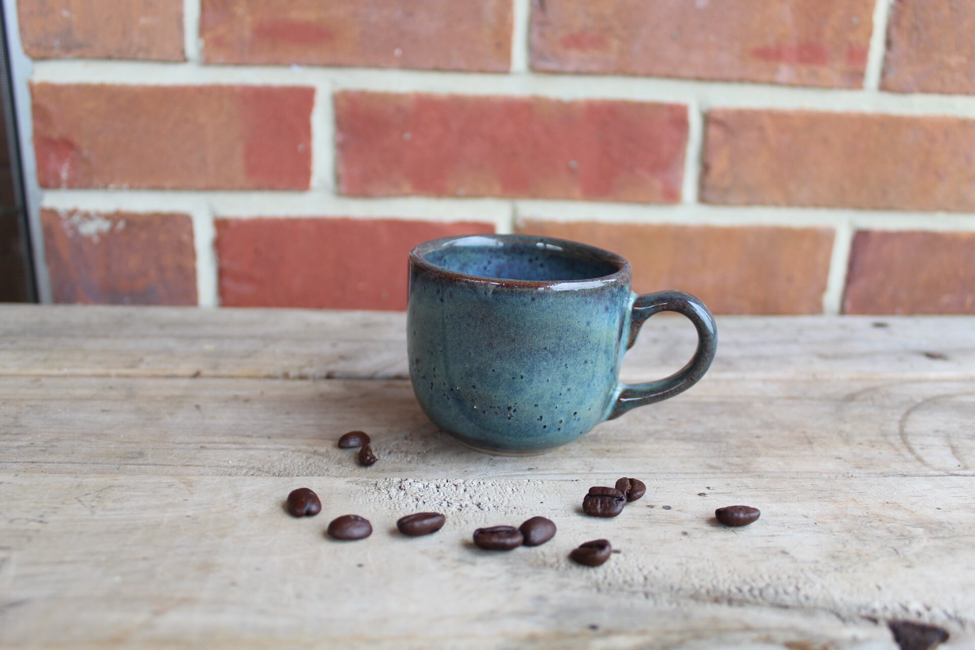 Stoneware One-finger Espresso Mug - Etsy