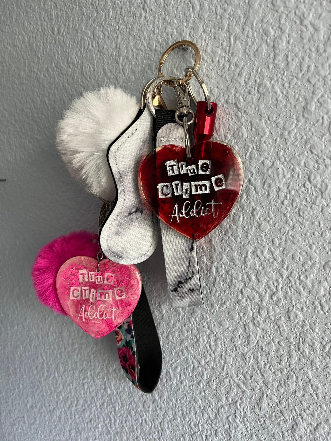 True Crime Lover Keychain Bundle - Etsy