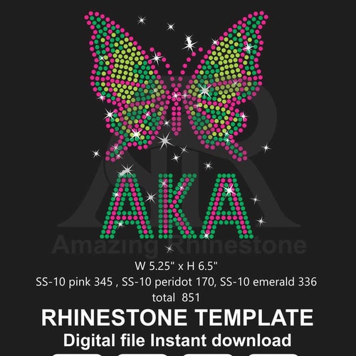 Rhinestone Design Elements SVG EPS DXF Ai Digital Template | Etsy