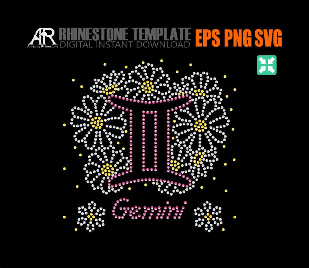 Instant Download File Rhinestone Svg Eps Png, Cut File, Dot Art Print ...