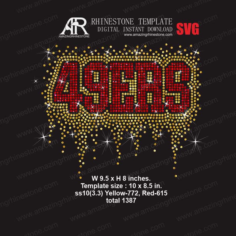 49ers Logo Svg - Etsy