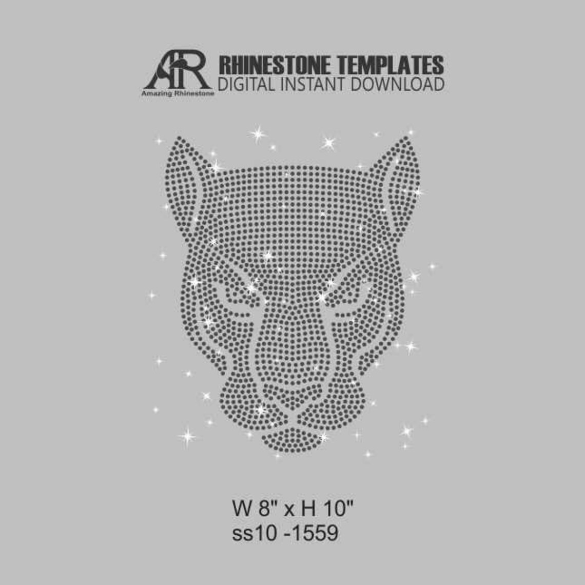 Rhinestone Digital Instant Download File Svg Eps Png Cut | Etsy