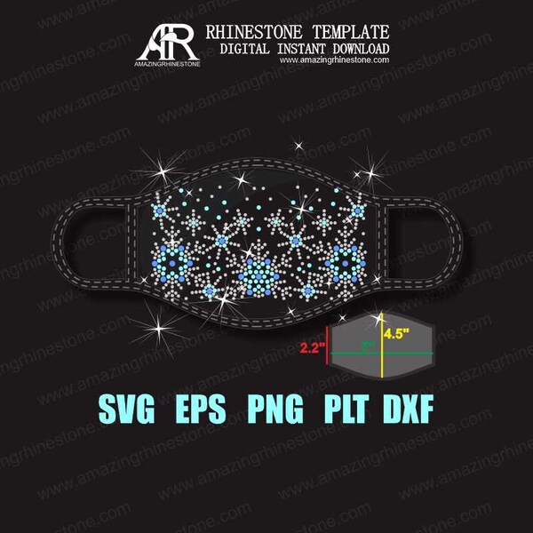 Snowflake Mask - Etsy