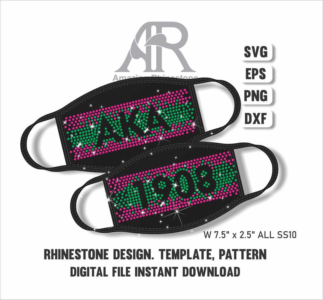 Rhinestone Digital Instant Download File Svg Eps Png, Cut File, Dot Art ...