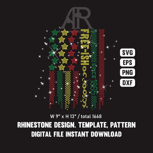 Instant Download Rhinestone Template Design Files Svg Eps Png - Etsy