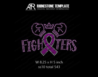 Instant Download Rhinestone Template Svg Eps Png Dxf - Etsy