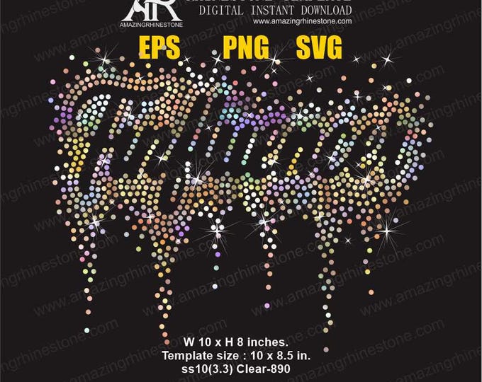 Finfluencer Rhinestone Template File. - Etsy