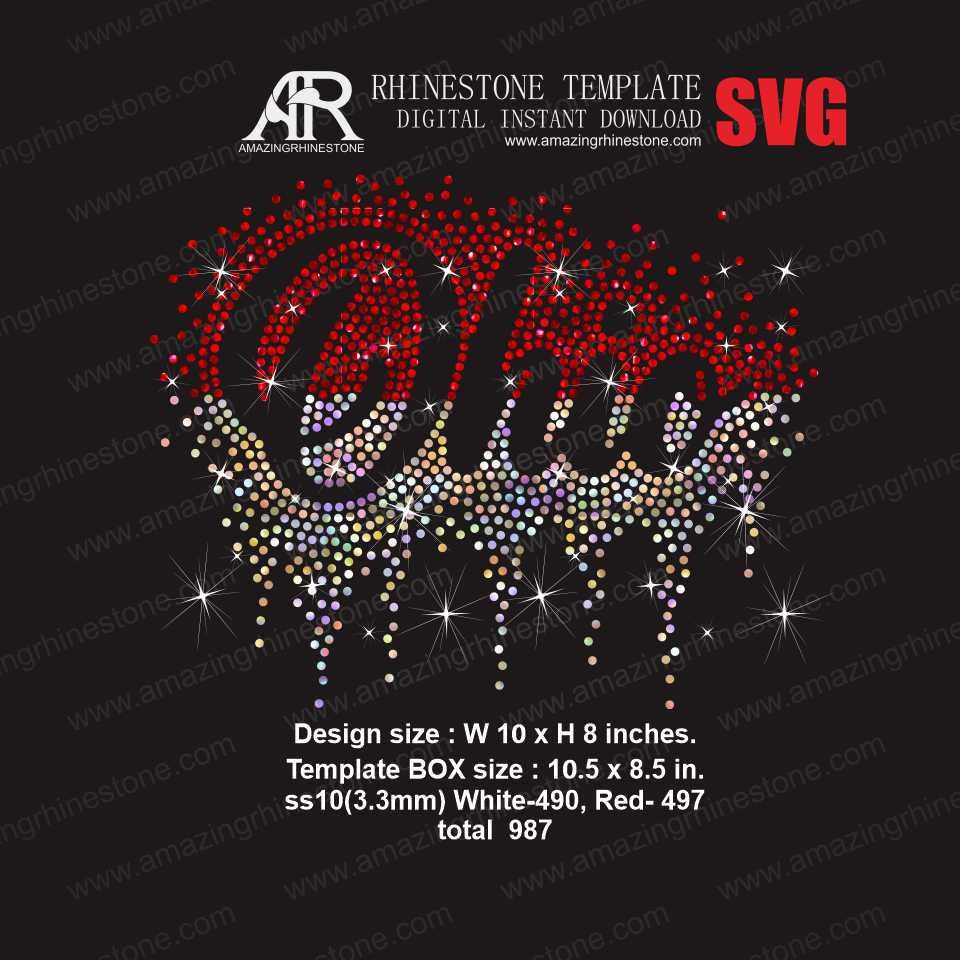 Ohio Rhinestone Template Digital Instant Download, Cut File Svg, Eps ...