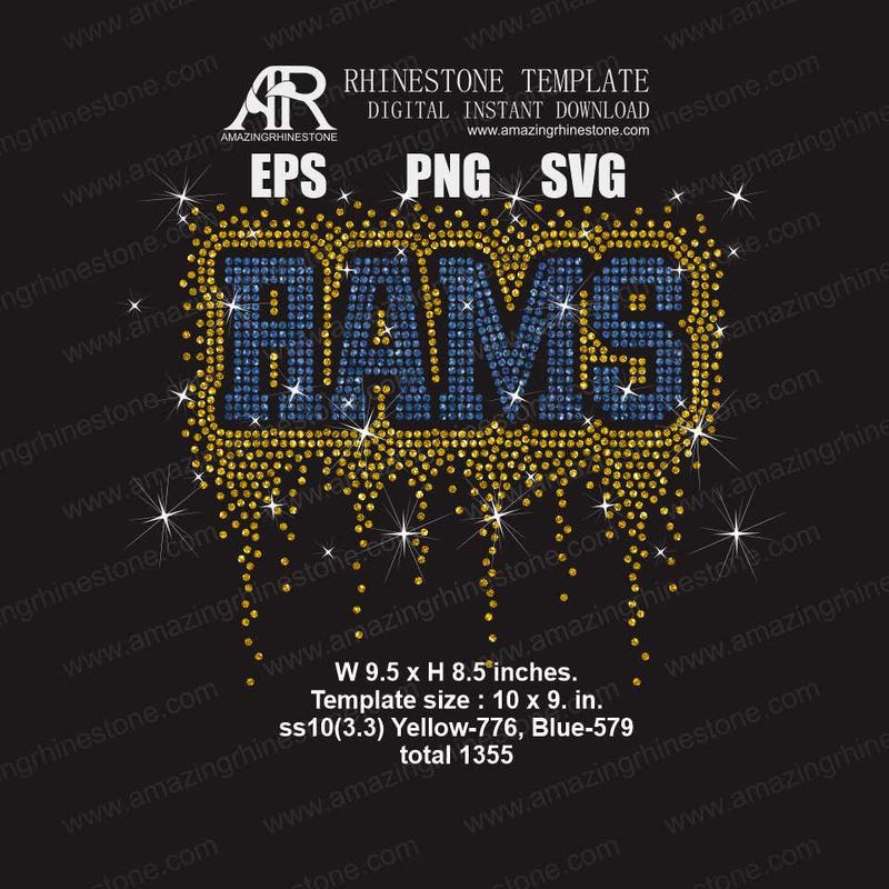 Cheer Logo Rams - Etsy