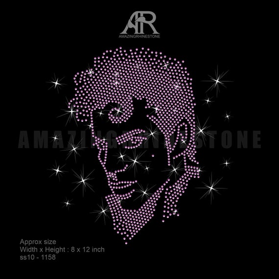 Rhinestone Template Instant Download File Prince - Etsy