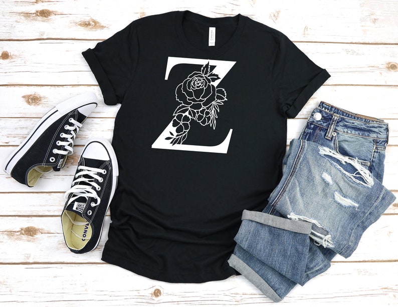 Botanical Letter Svg Floral Letter Z Svg Floral Alphabet Z - Etsy