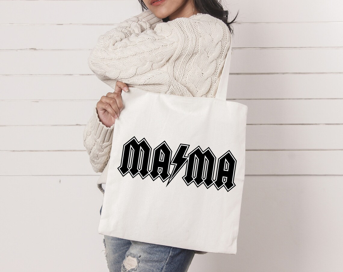 Mama and Mini svg Rock & Roll Mama Mama and Me Rocker | Etsy