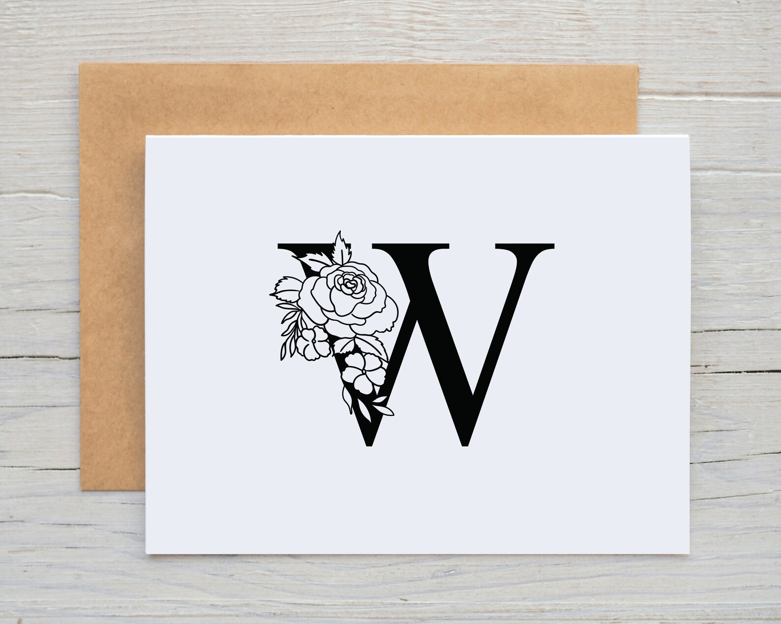 Botanical Font Svg, Floral Letter W Svg, Floral Alphabet W Svg, Initial ...