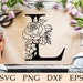 Botanical Font Svg, Floral Letter L Svg, Floral Alphabet L Svg, Initial ...