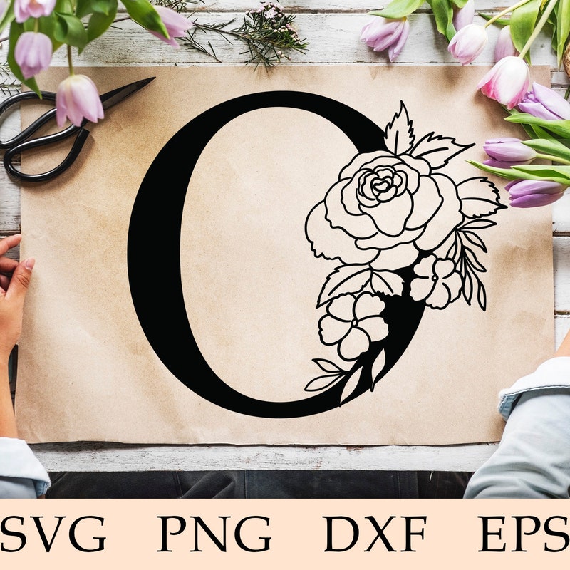 Monogram Letter O - Etsy
