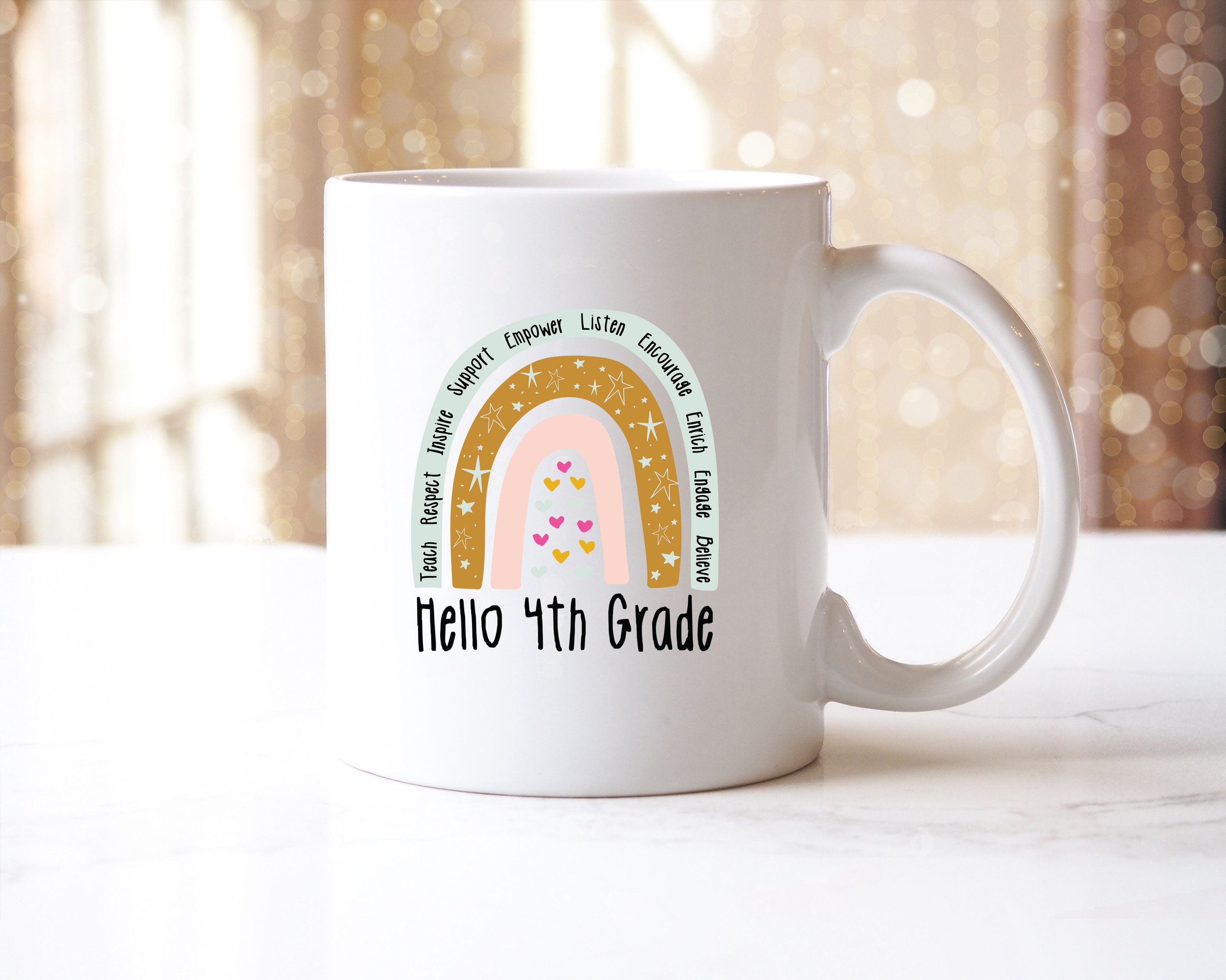 Hello 4th Grade Svg Hello Fourth Grade Svg Fourth Grade - Etsy