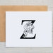 Botanical Letter Svg Floral Letter Z Svg Floral Alphabet Z - Etsy Canada