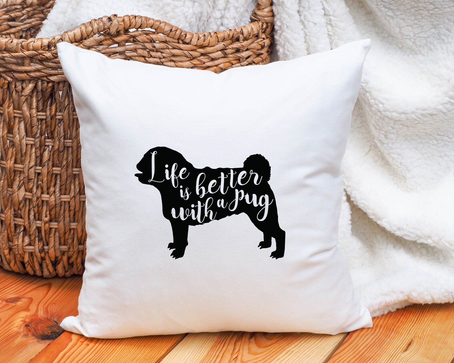 Cute Pug Svg Pug Svg Pug Silhouette Svg Pug Cricut File - Etsy