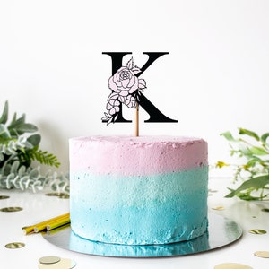 Floral Alphabet Svg, Floral Letter K Svg, Floral Alphabet K Svg ...